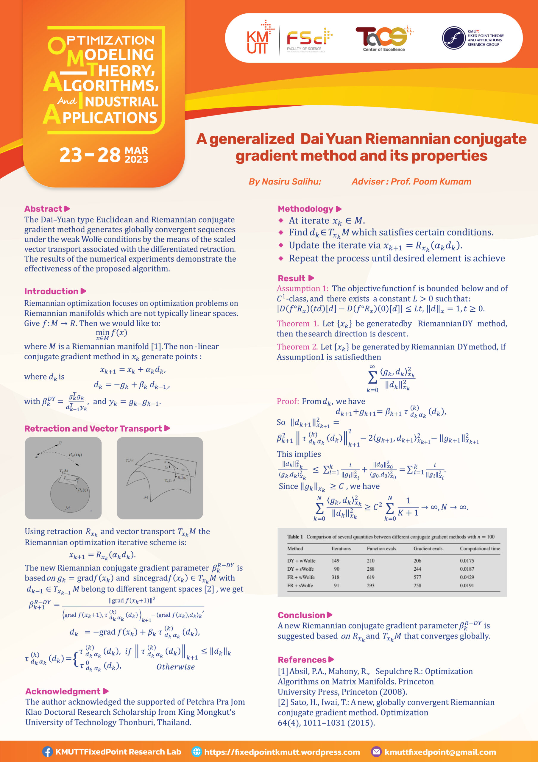 The Workshop “optimization Modeling Theory Algorithms And Industrial 7388
