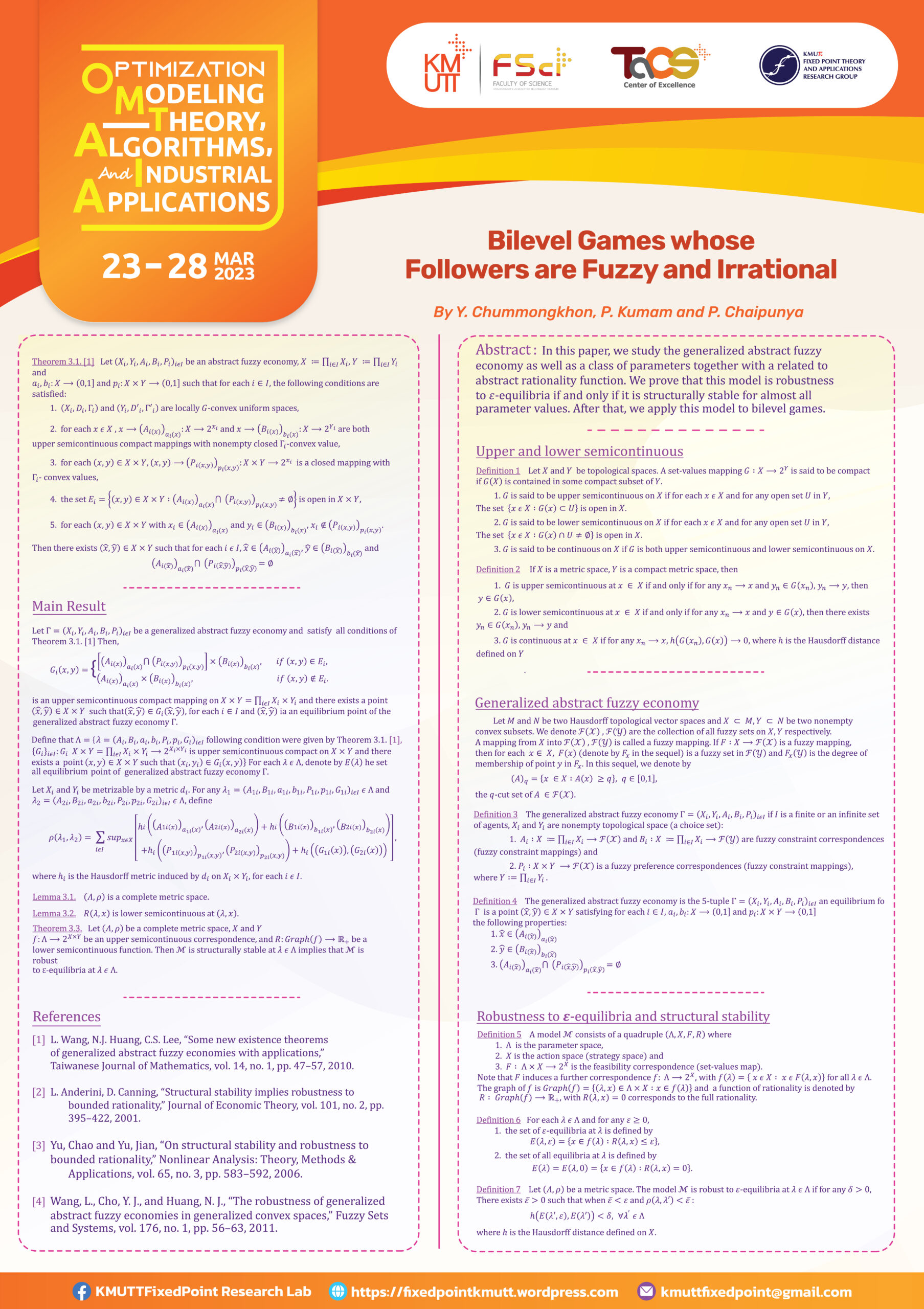 The Workshop Optimization Modeling Theory Algorithms And Industrial