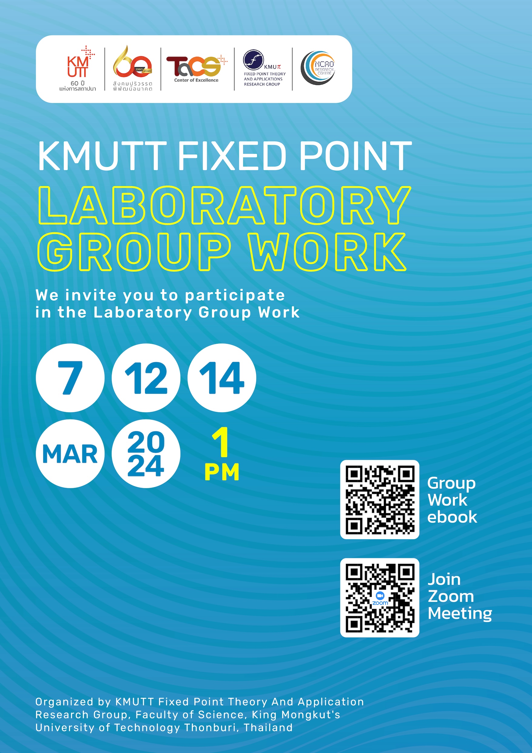 KMUTT Fixed Point Laboratory Group Work Series – TaCS